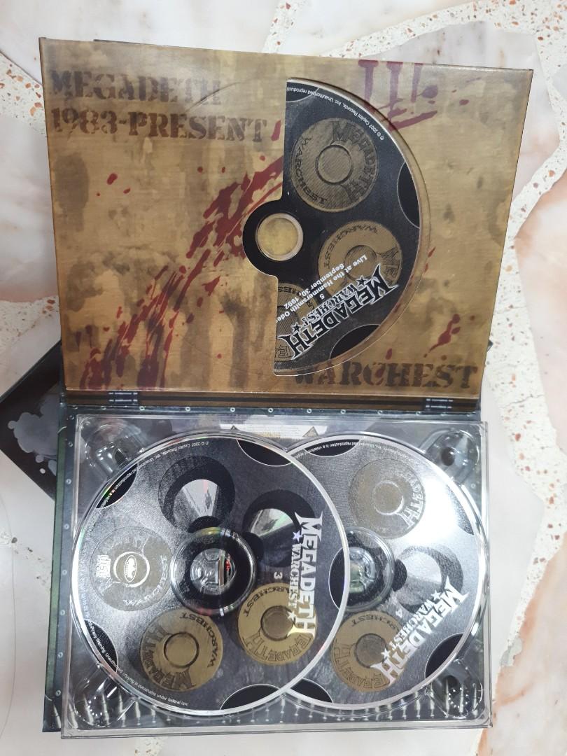 Megadeth Warchest Box Set, Hobbies & Toys, Music & Media, CDs & DVDs on ...