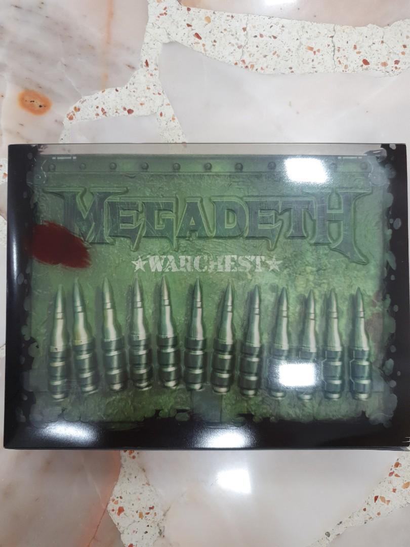 Megadeth Warchest Box Set, Hobbies & Toys, Music & Media, CDs & DVDs on ...