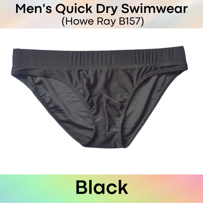 Men's Swimwear: Bikini Swimwear (Howe Ray B157), Men's Fashion, Bottoms ...