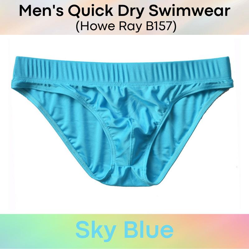 Men's Swimwear: Bikini Swimwear (Howe Ray B157), Men's Fashion, Bottoms ...
