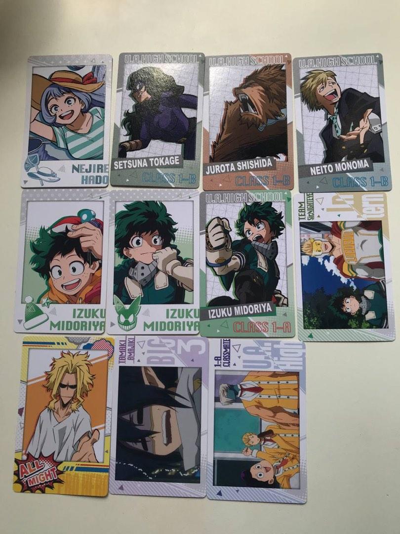 MHA cards, Hobbies & Toys, Toys & Games on Carousell