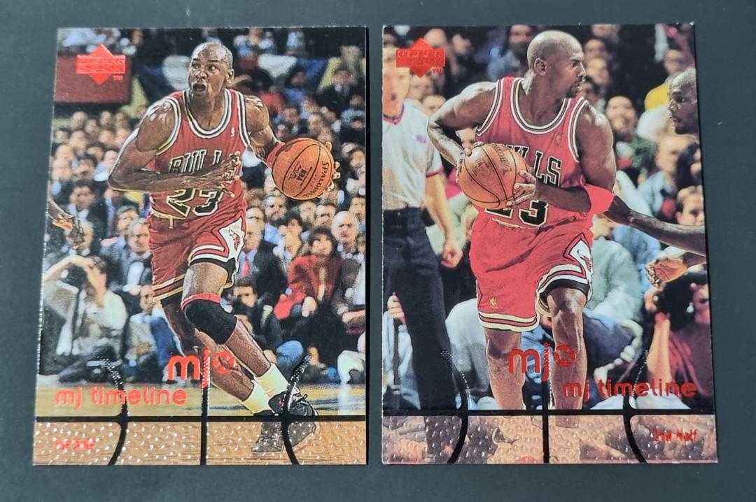 Michael Jordan MJ Timeline Cards, Hobbies & Toys, Toys & Games on Carousell
