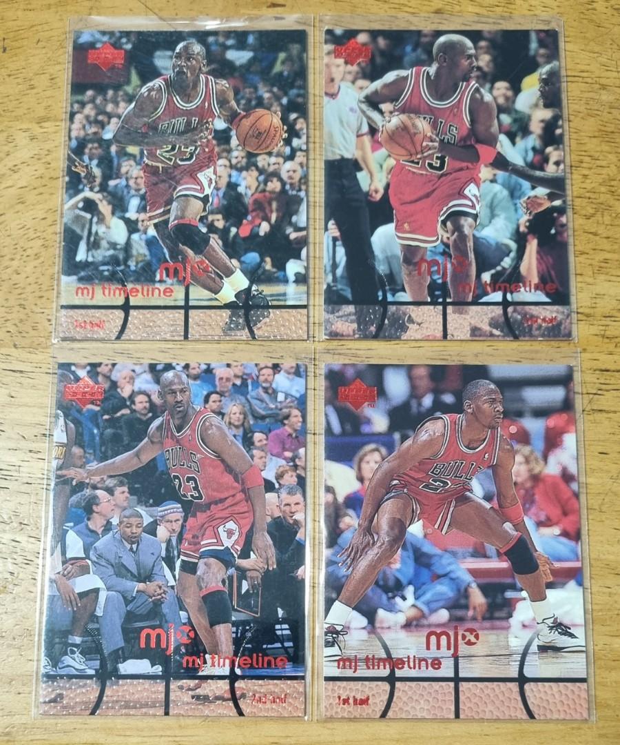 Michael Jordan MJ Timeline Cards, Hobbies & Toys, Toys & Games on Carousell