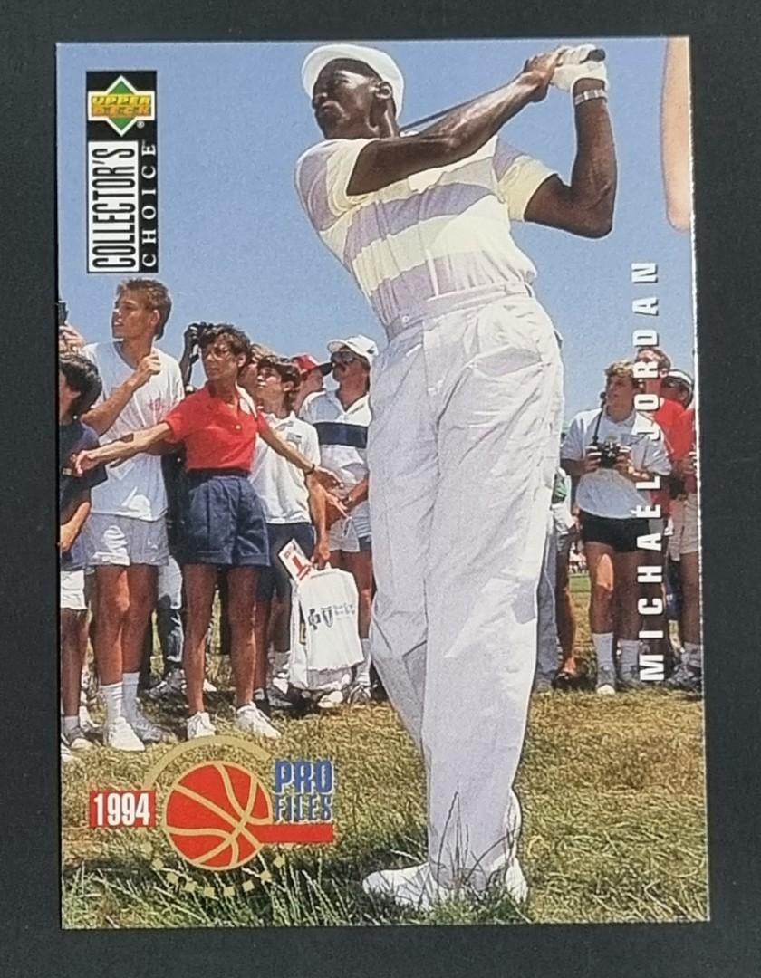 Michael Jordan Upper Deck Pro Files Card, Hobbies & Toys, Toys & Games on Carousell