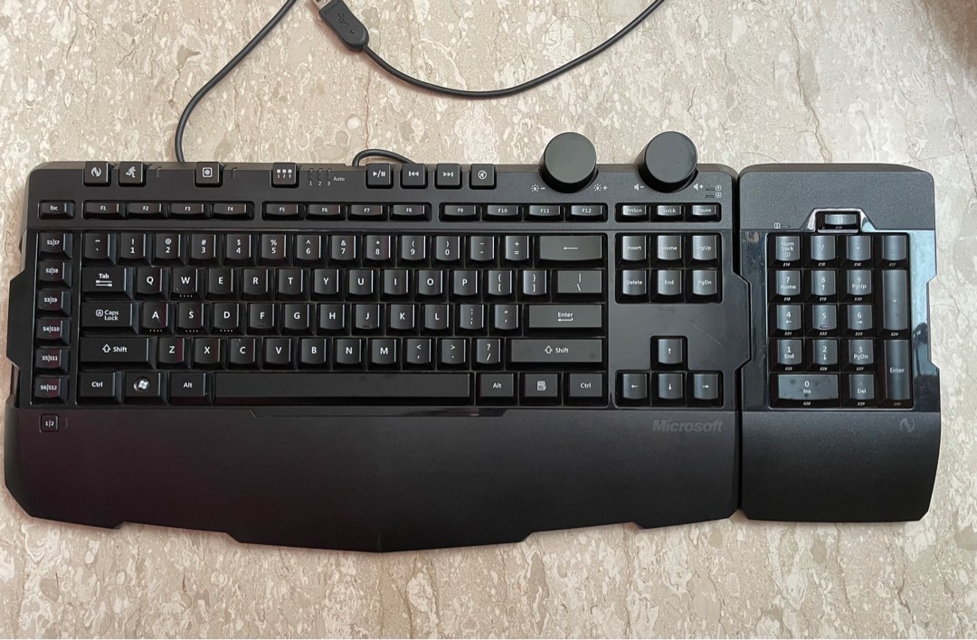 Microsoft Sidewinder X6 Keyboard, Computers & Tech, Parts & Accessories ...