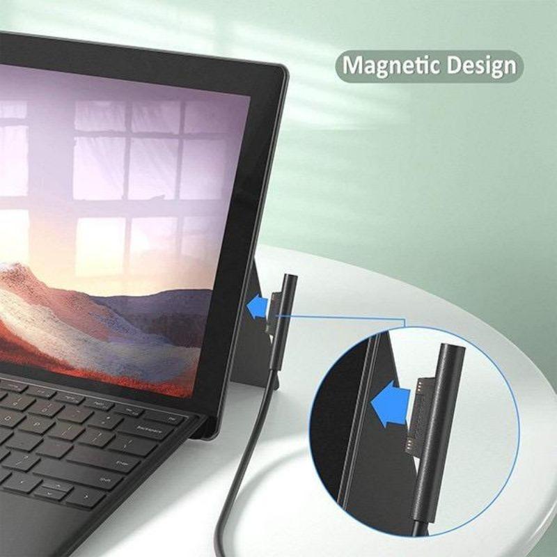 Microsoft Surface Pro X 8 7 6 5 4 3 GO BOOK Laptop 1/2 USB Type C 15V ...
