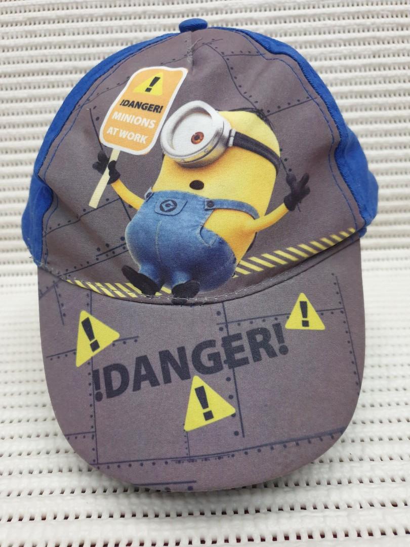 Minion cap for toddlers, Babies & Kids, Babies & Kids Fashion on Carousell