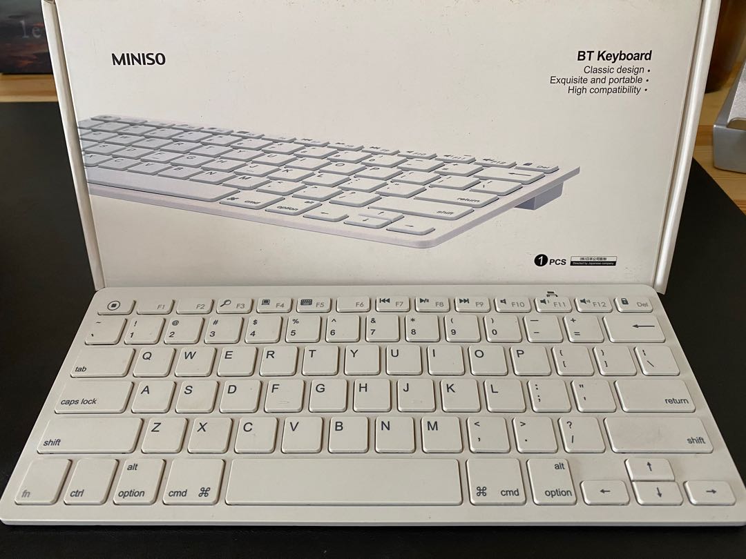 Miniso Kt Keyboard Bluetooth Computers And Tech Parts And Accessories Computer Keyboard On