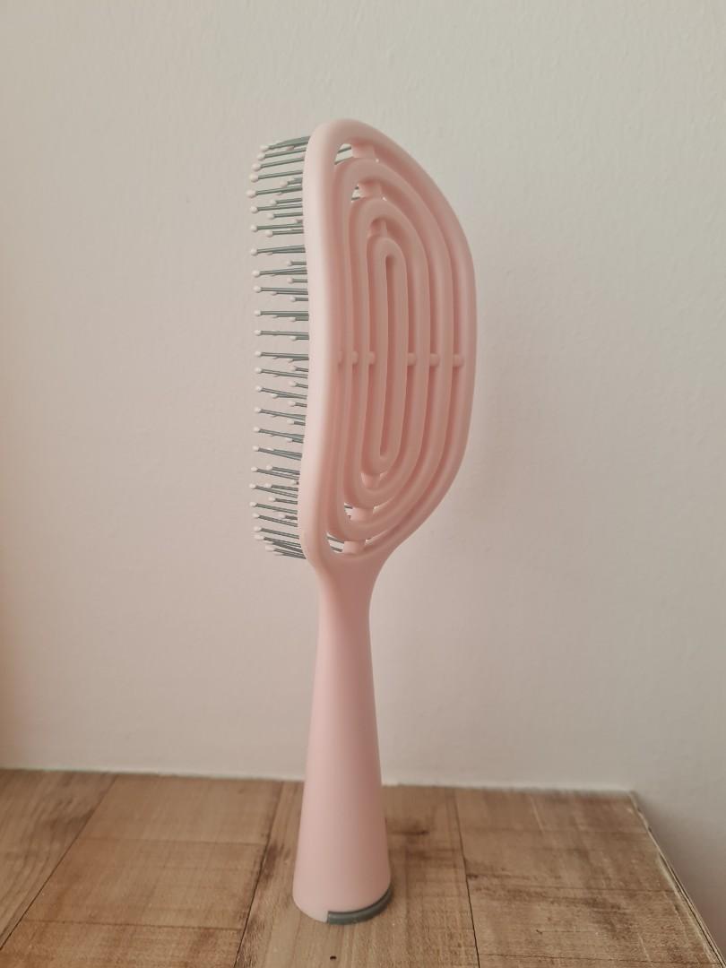 Miniso Pink Hair Brush, Beauty & Personal Care, Hair on Carousell