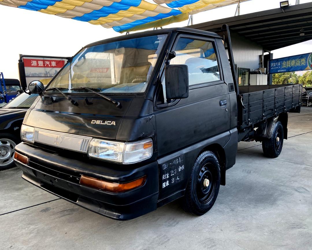 MITSUBISHI DELICA 中華得利卡2.0 貨車 手排 里程只跑5萬公里 木床貨台 小霸王 載卡多 菱利, 汽車, 汽車出售在旋轉拍賣