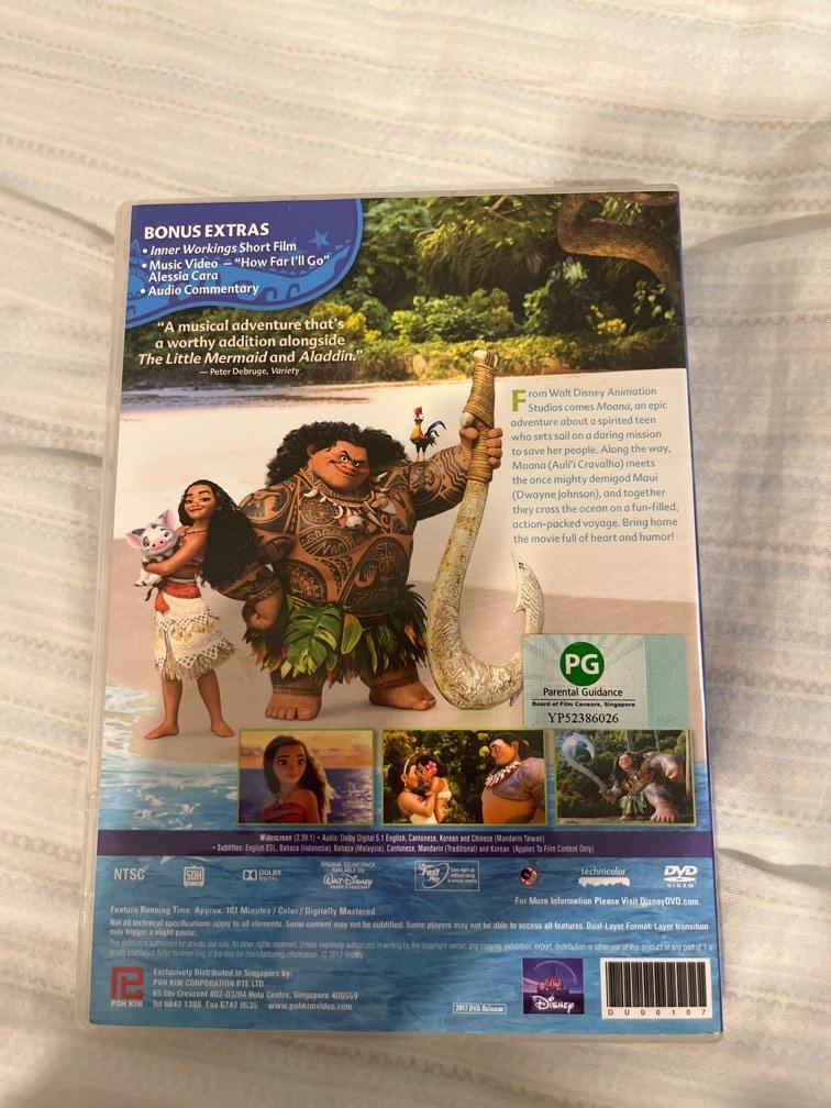 Moana, Hobbies & Toys, Music & Media, CDs & DVDs on Carousell
