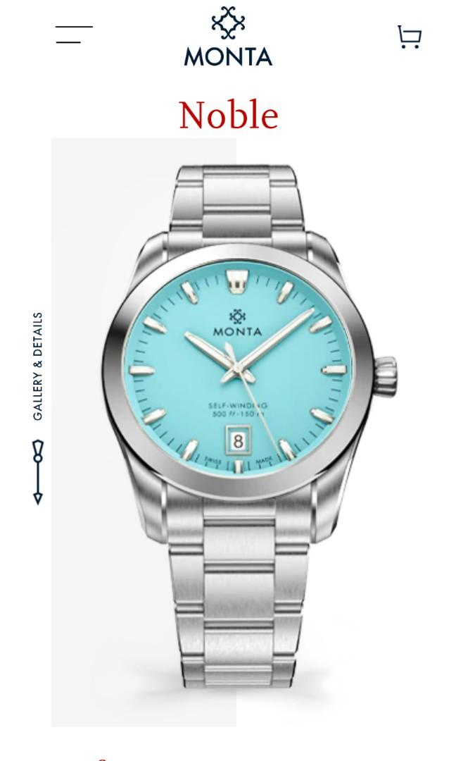 Monta Noble Turquoise Blue Limited Edition (1 of 100) - Fully sealed ...