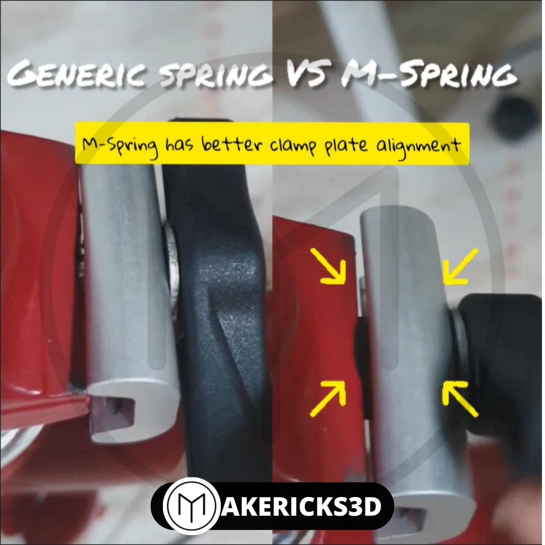 M-Spring | ez clamp | Hinge Clamp Spring for Brompton, Pikes, Royale ...