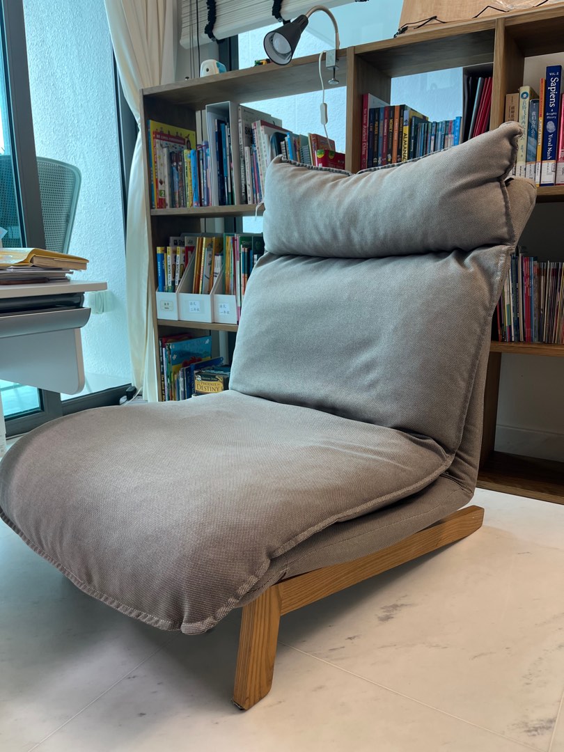 Muji high back Recliner lounge Chair, Furniture & Home Living ...