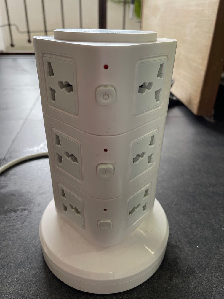 Multi Plug Tower ( 9 plugs and 3 USB points), Everything Else on Carousell