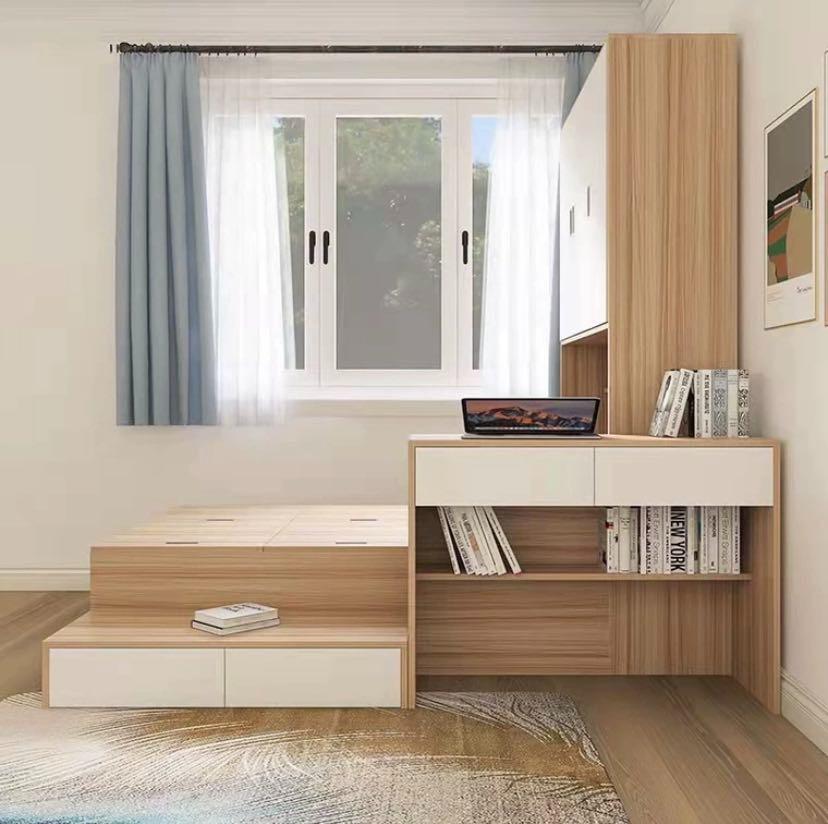 "MULTIPLE VARIATIONS Modern simple single bed small apartment tatami ...