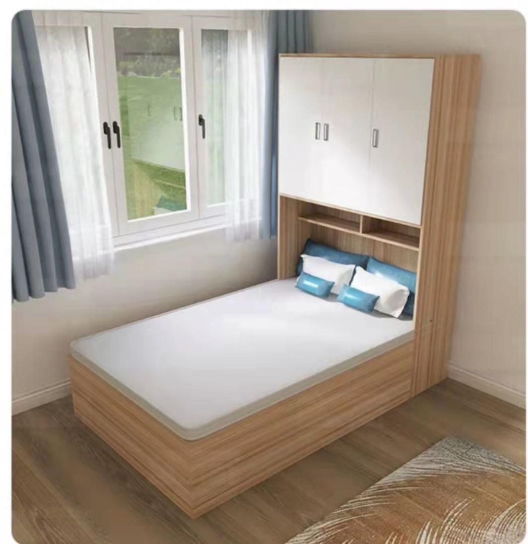 "MULTIPLE VARIATIONS Modern simple single bed small apartment tatami ...