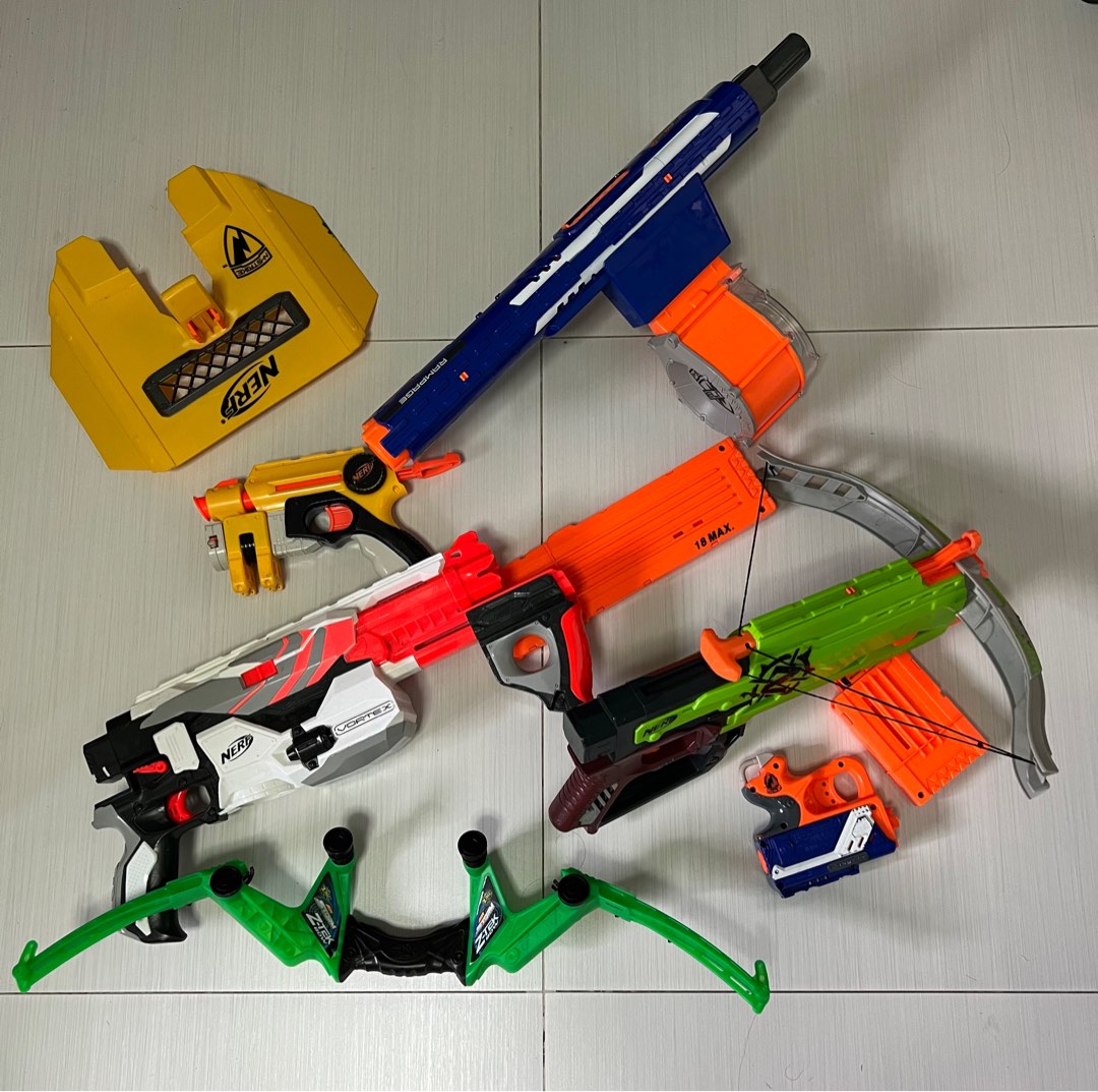 Nerf Bundle, Hobbies & Toys, Toys & Games on Carousell