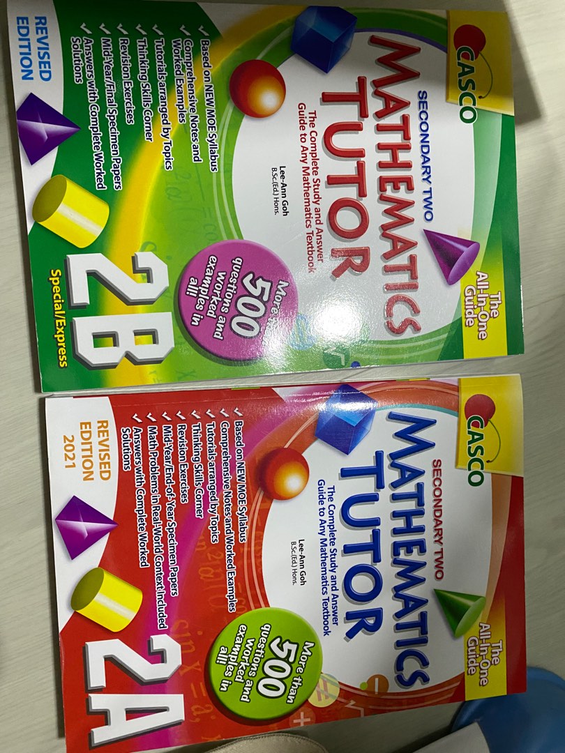 Sec 2 Math Assessment book, Hobbies & Toys, Books & Magazines ...