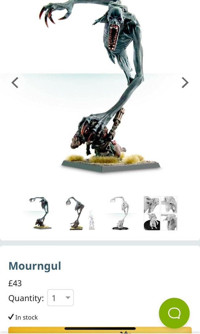 Nicely painted green Nighthaunt Mourngul Warhammer Forgeworld Games ...