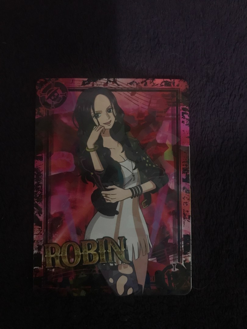 Nico Robin Super Rare Card Hobbies Toys Toys Games On Carousell