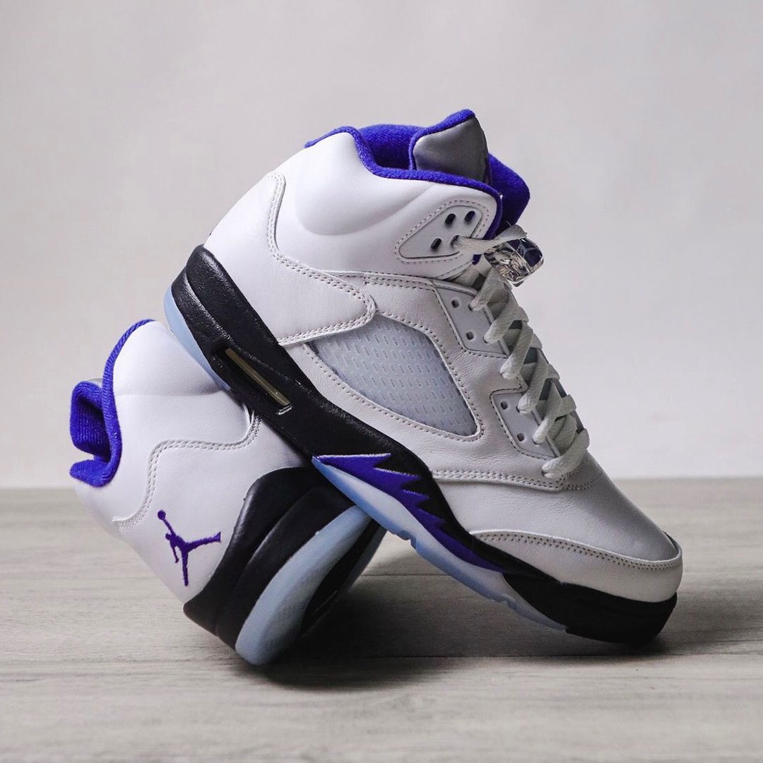 Nike Air Jordan 5 Retro Dark Concord with ORIGINAL RECEIPT from TITAN ...