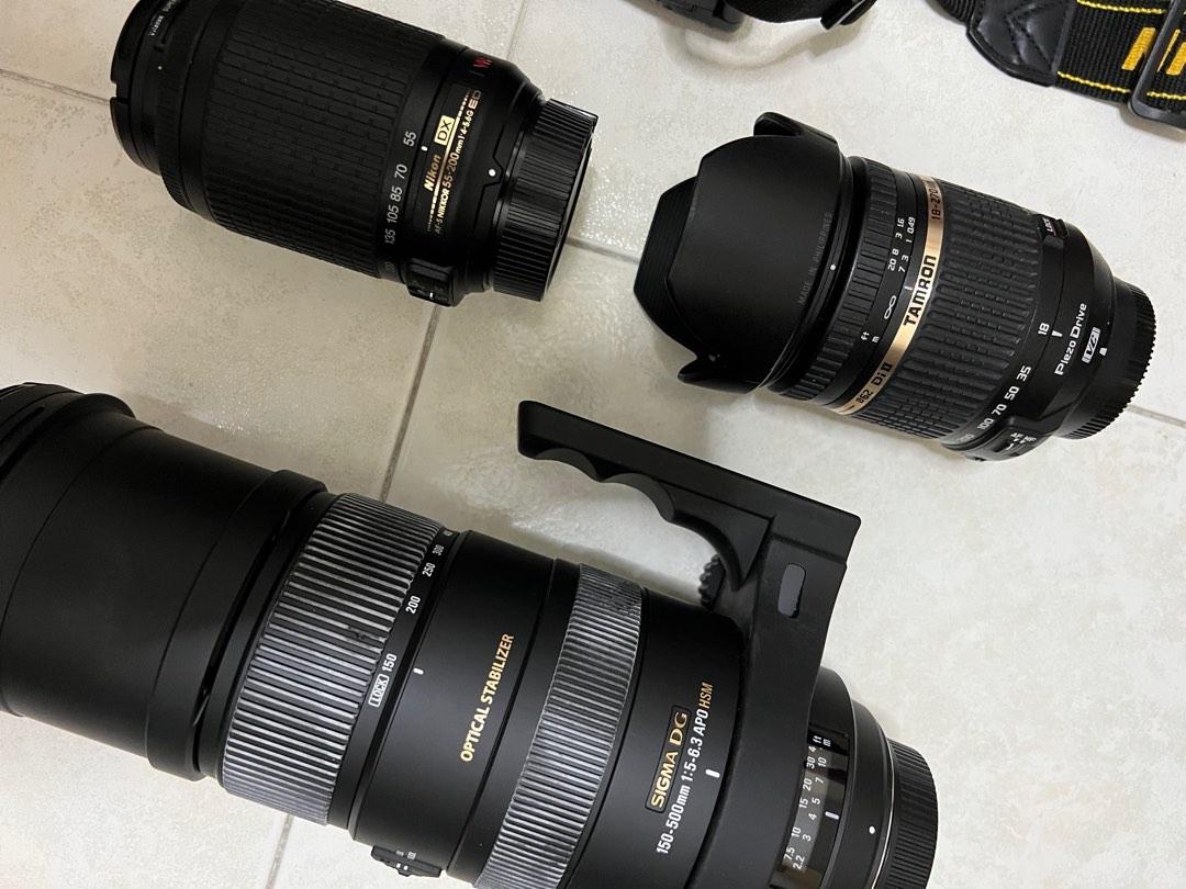 Nikon D5100 with 4 lens and 1 DIGI-CABI, Photography, Lens & Kits on ...