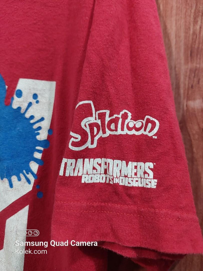 Nintendo x splatoon transformer robot in disguise, Men's Fashion, Tops ...