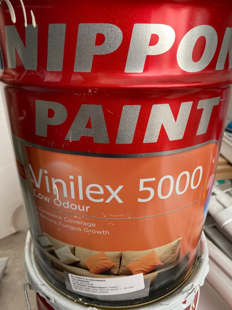 Nippon - Vinilex 5000 leftover paint, Everything Else on Carousell
