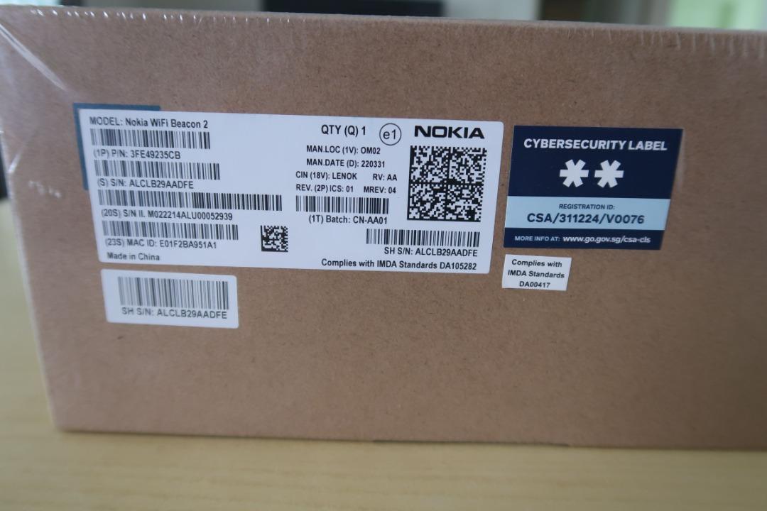 Nokia WiFi Beacon 2 Mesh Router (StarHub Smart WiFi), Computers & Tech ...