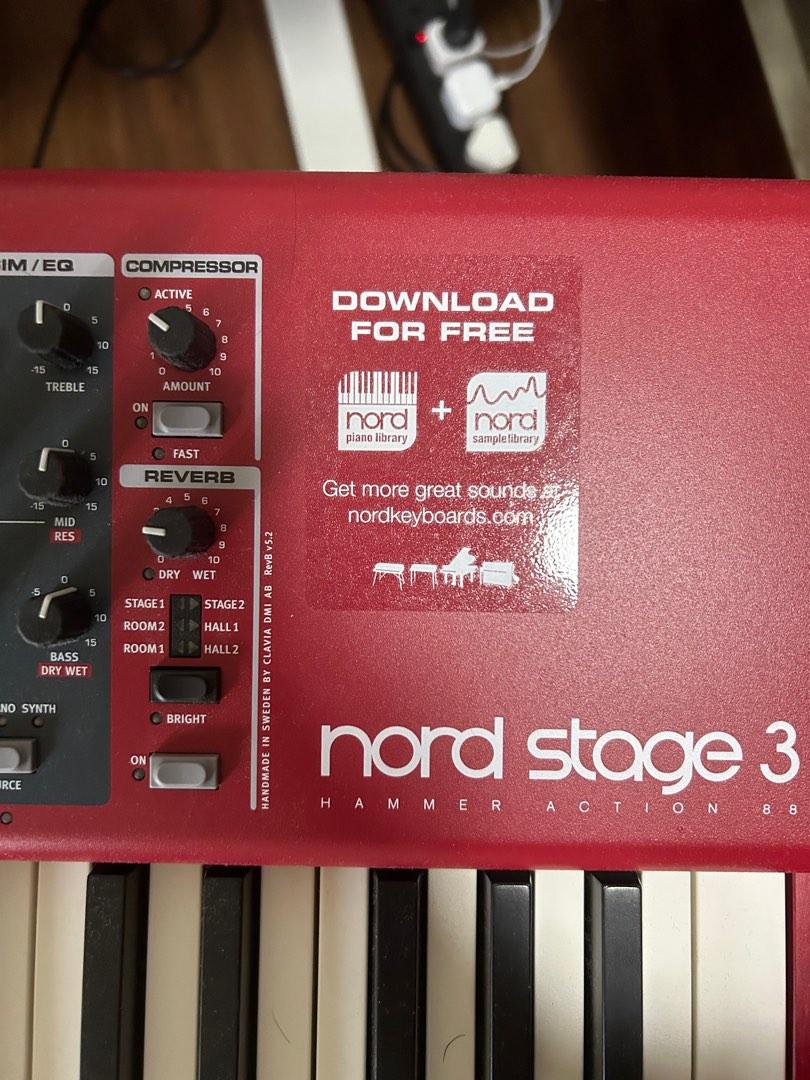 Nord Stage 3 keyboard 88, Hobbies & Toys, Music & Media, Musical ...