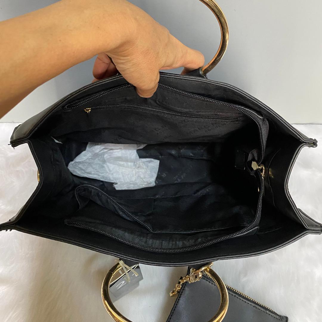 NWT Andrew Marc New York Black Chelsea Two Way Bag, Women's Fashion ...