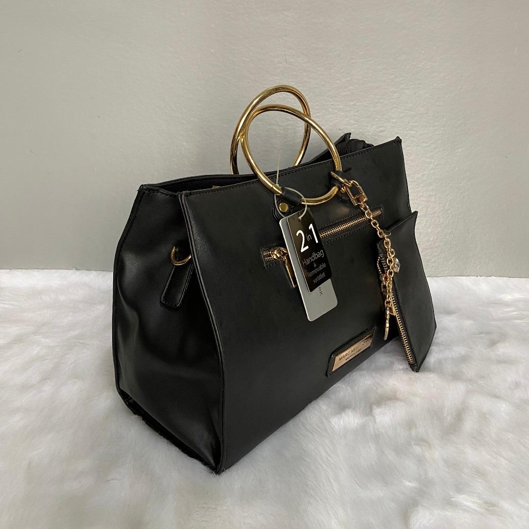 NWT Andrew Marc New York Black Chelsea Two Way Bag, Women's Fashion ...