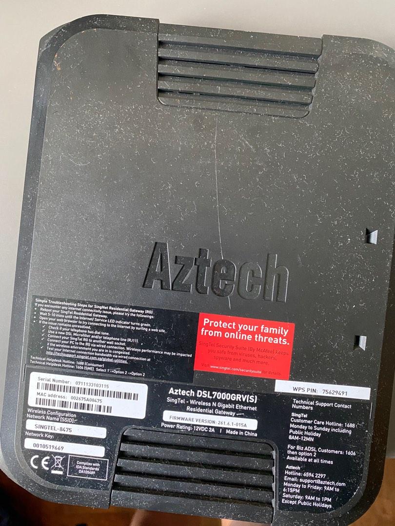 Old Aztech Modem, Computers & Tech, Parts & Accessories, Computer Parts ...