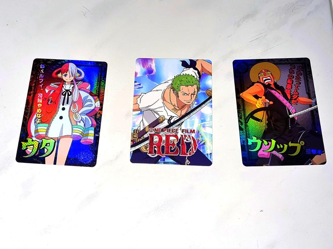 One Piece Red Film Card, Hobbies & Toys, Memorabilia & Collectibles ...