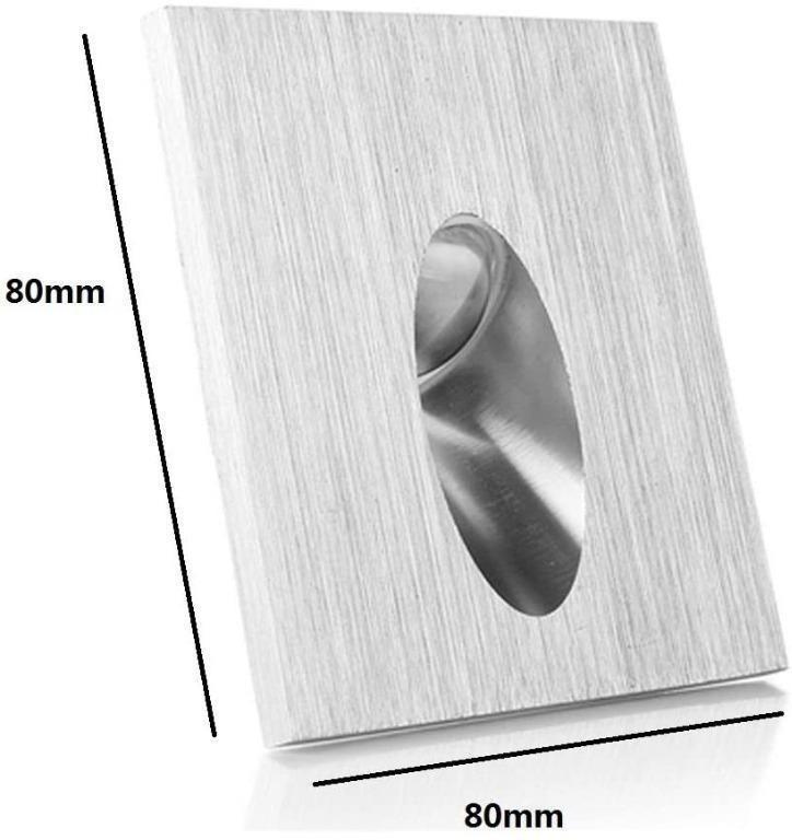 Onerbuy 4 Pack Square Recessed LED Step Light Wall Sconce Porch Pathway ...