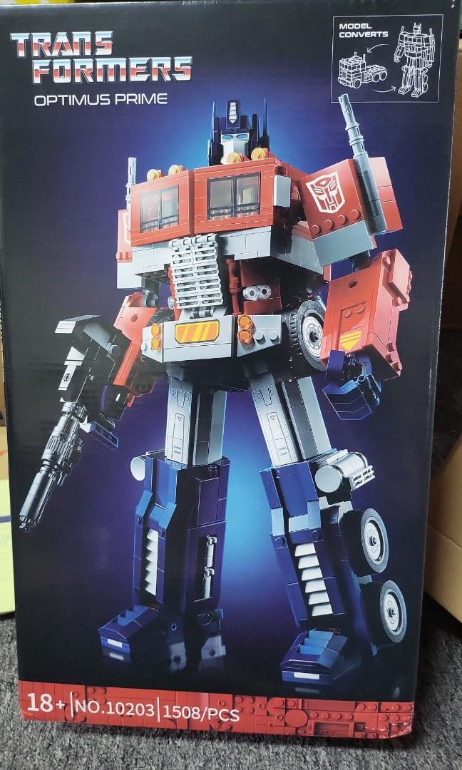 Optimus Prime Blocks, Hobbies & Toys, Toys & Games on Carousell