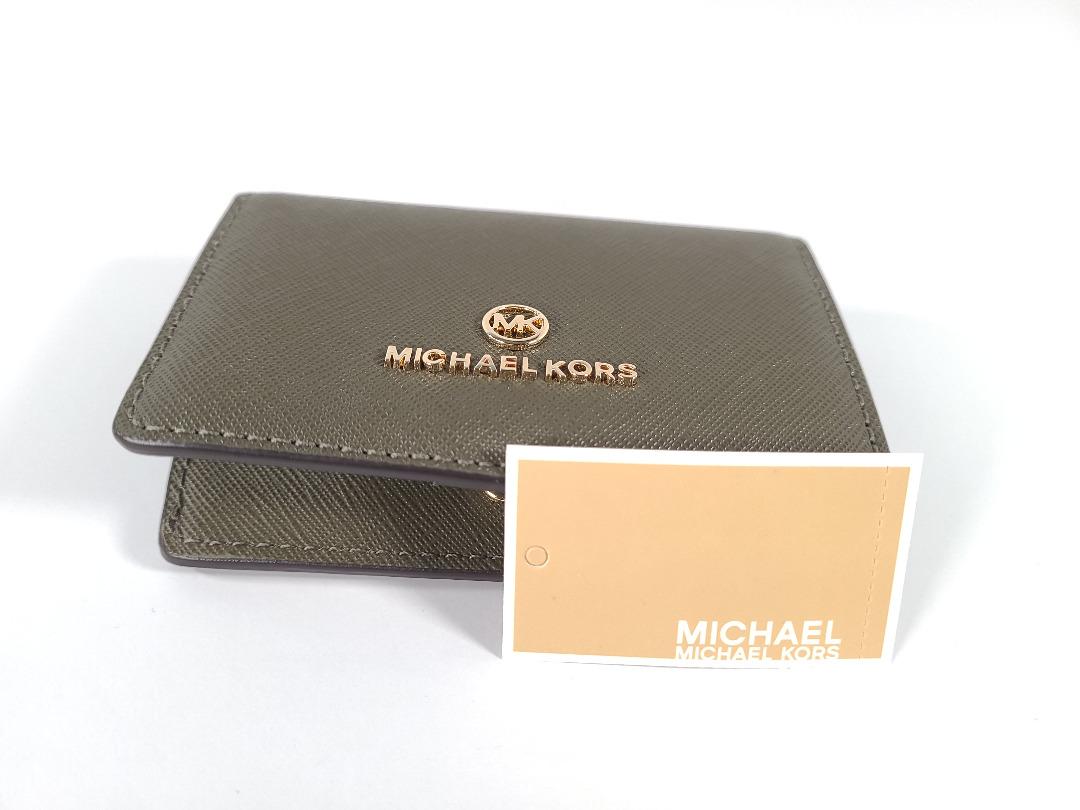 Original Michael Kors Flap ID Card Case, Luxury, Bags & Wallets on ...