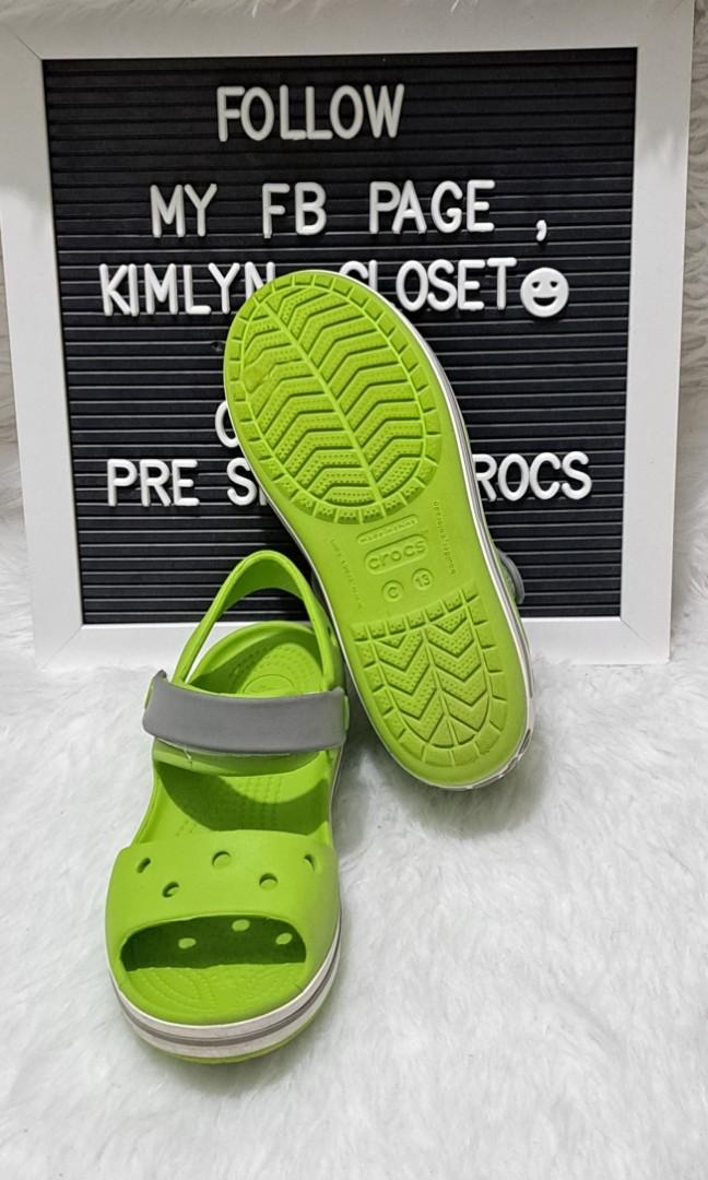 original Velcro crocs for kids, Babies & Kids, Babies & Kids Fashion on ...