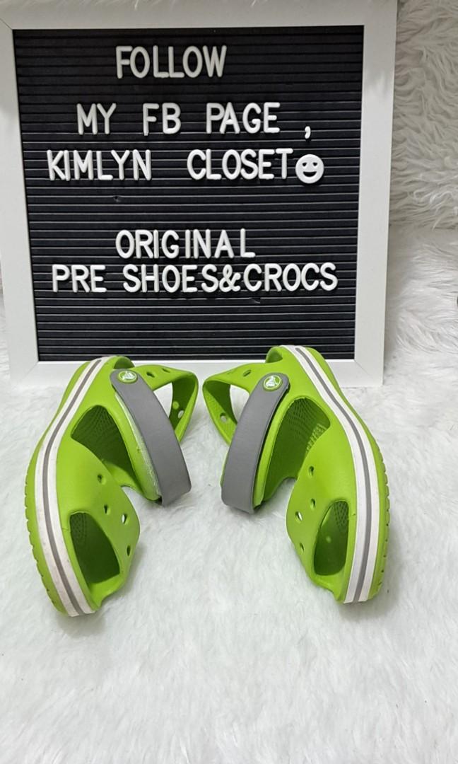 original Velcro crocs for kids, Babies & Kids, Babies & Kids Fashion on ...