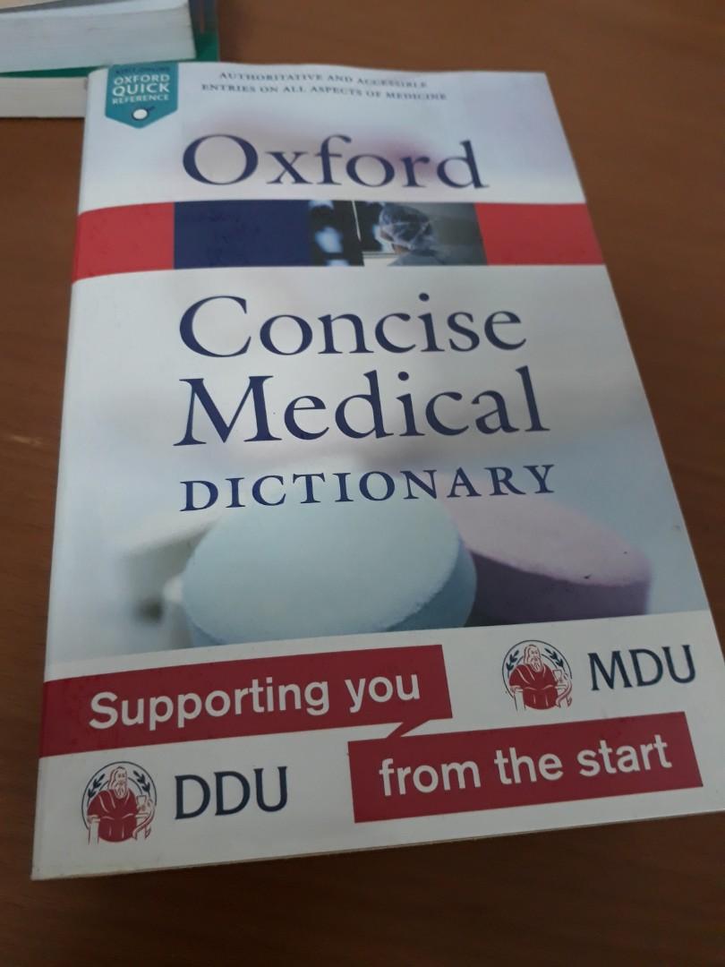 Oxford concise medical dictionary, Hobbies & Toys, Books & Magazines, Textbooks on Carousell