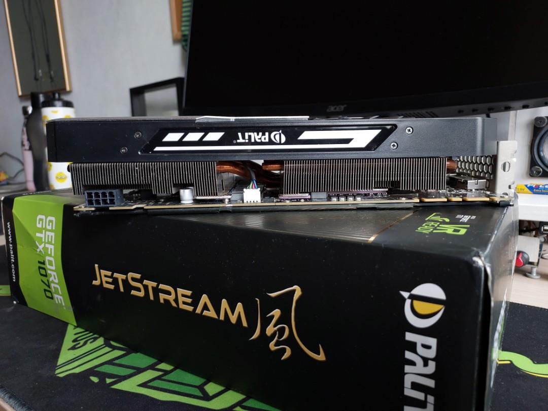 Palit GTX 1070 Jetstream 8GB, Computers & Tech, Parts & Accessories ...
