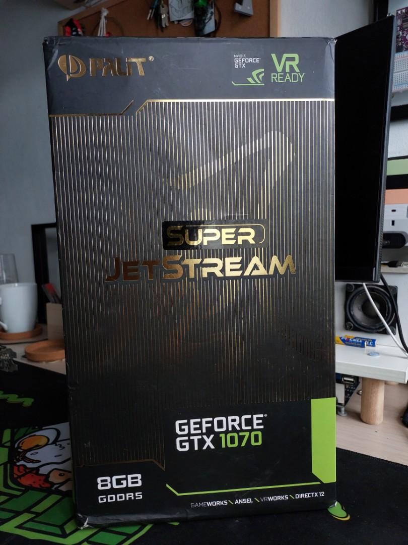 Palit GTX 1070 Jetstream 8GB, Computers & Tech, Parts & Accessories ...