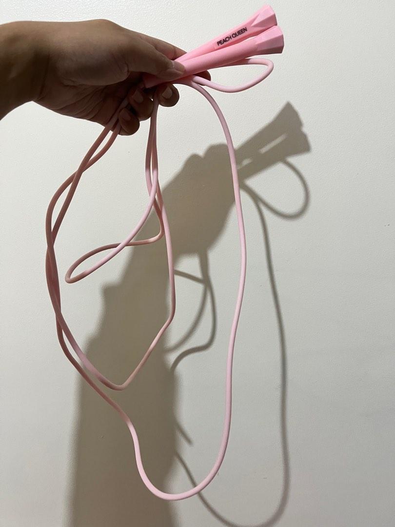 Peach queen jumping rope pink, Sports Equipment, Exercise & Fitness ...