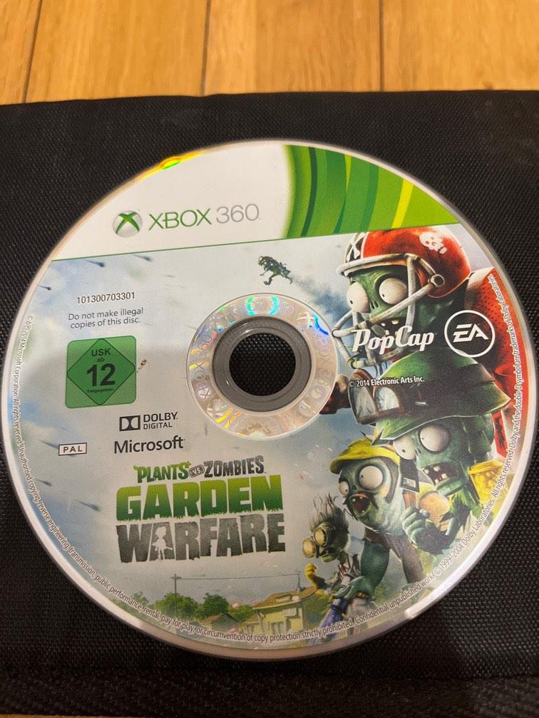 Plants Vs Zombies Garden Warfare (xbox 360 disk), Video Gaming, Video ...
