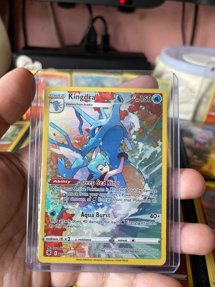 Pokemon Astral Radiance Kingdra Trainer Gallery, Hobbies & Toys, Toys ...