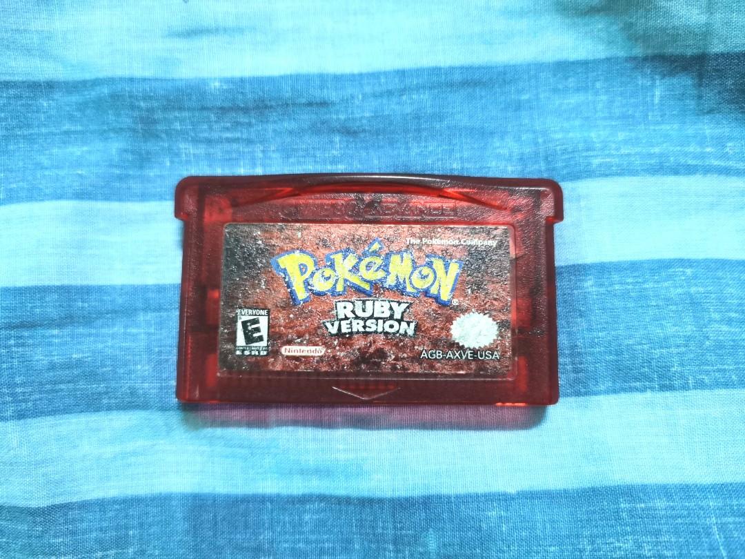 Pokemon Ruby (Cart Only) Authentic for Gameboy Advance GBA, Video ...