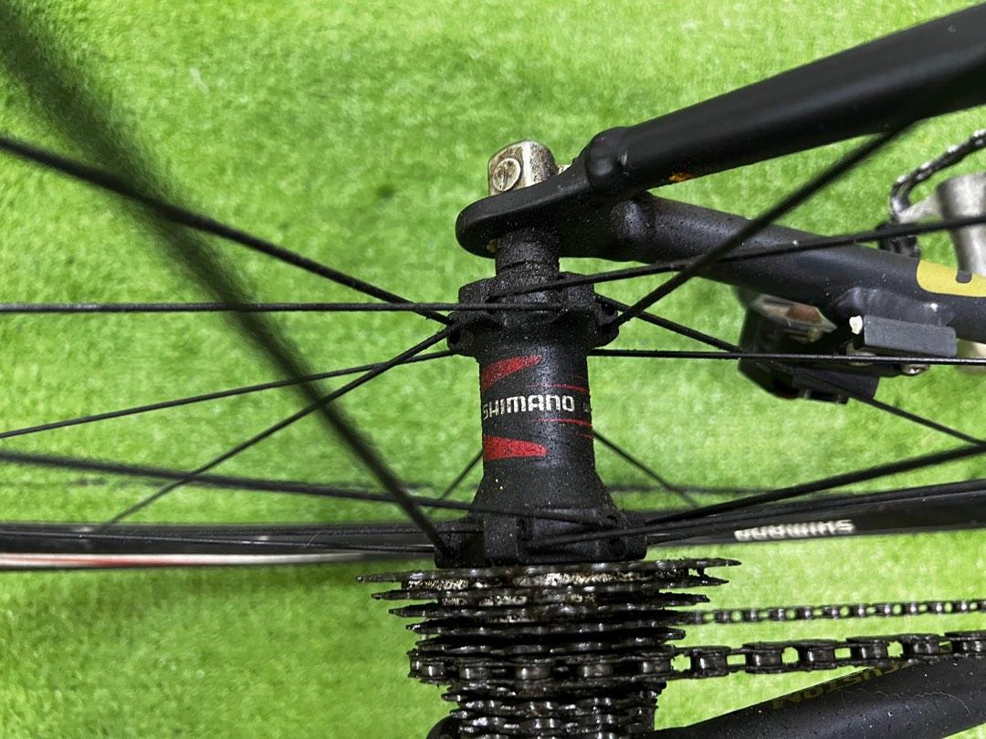 Polygon Helios F500 with carbon fork hybrid road bike mtb bicycle ...