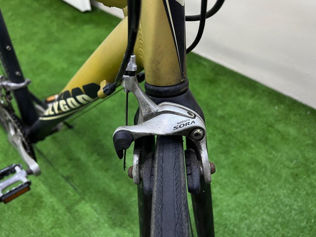 Polygon Helios F500 with carbon fork hybrid road bike mtb bicycle ...