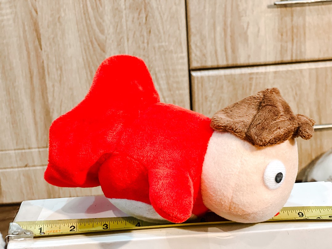 Ponyo plushie studio ghibli, Hobbies & Toys, Toys & Games on Carousell